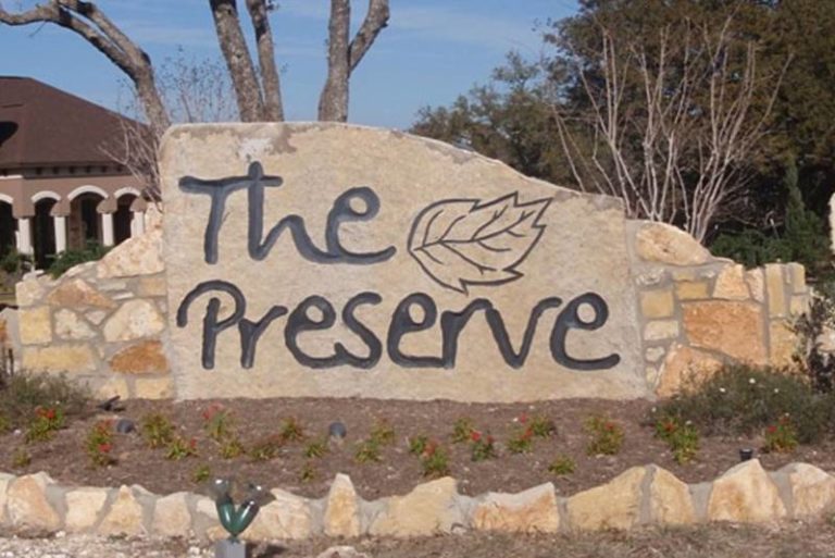 Subdivision Sign - Eagle Stone Supply